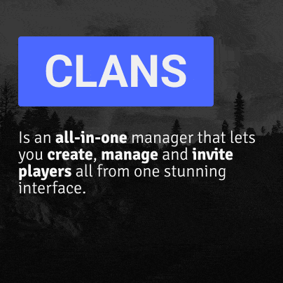 Clans Rust Plugin - Lone Design