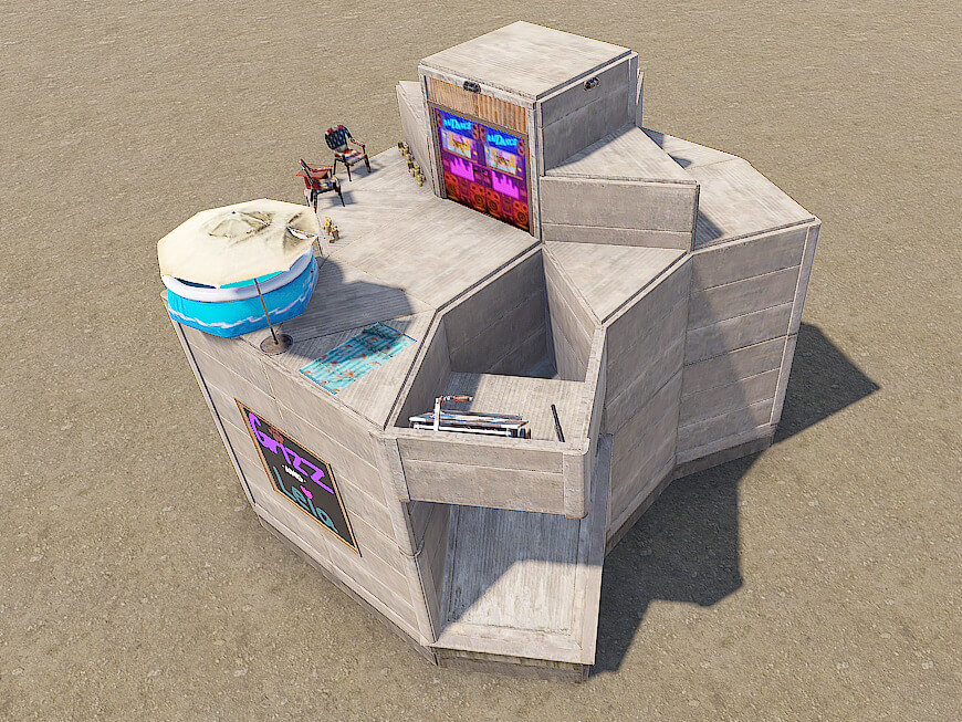 Raidable Bases - Pack 3 - Lone Design