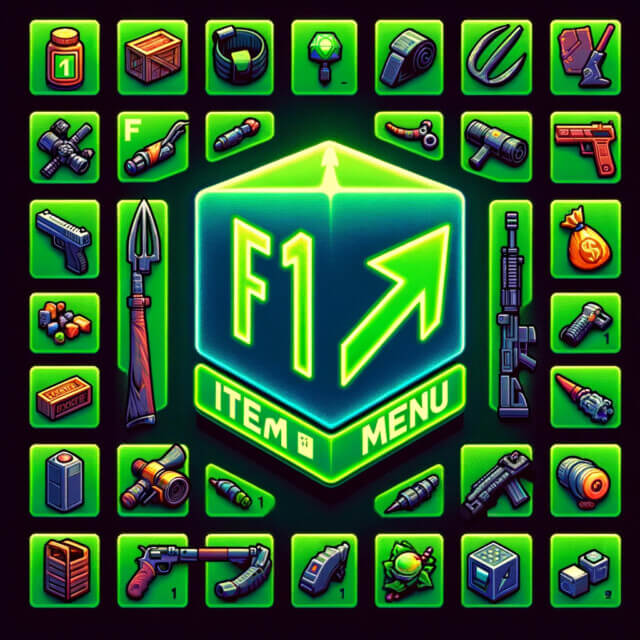 F1 Item Spawn Menu Rust Plugin - Lone Design
