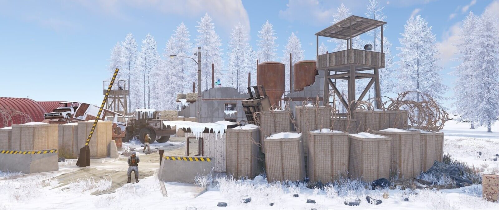Mini Desert Base (Nuclear Winter Edition) Rust Monument