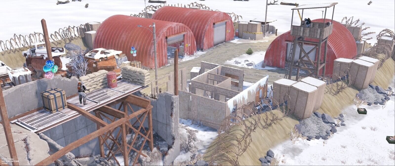 Mini Desert Base (Nuclear Winter Edition) Rust Monument