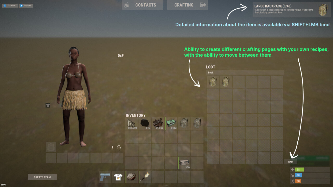 Simple Craft System Rust Plugin - Lone Design