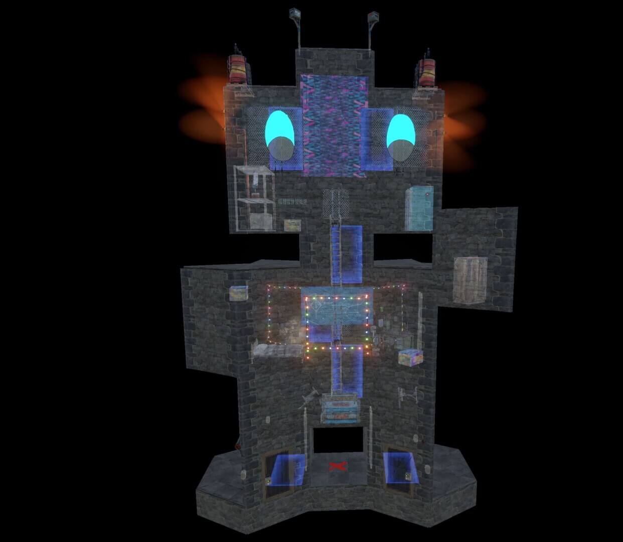 25 X Raidable Bases - Pack 1 - Rust