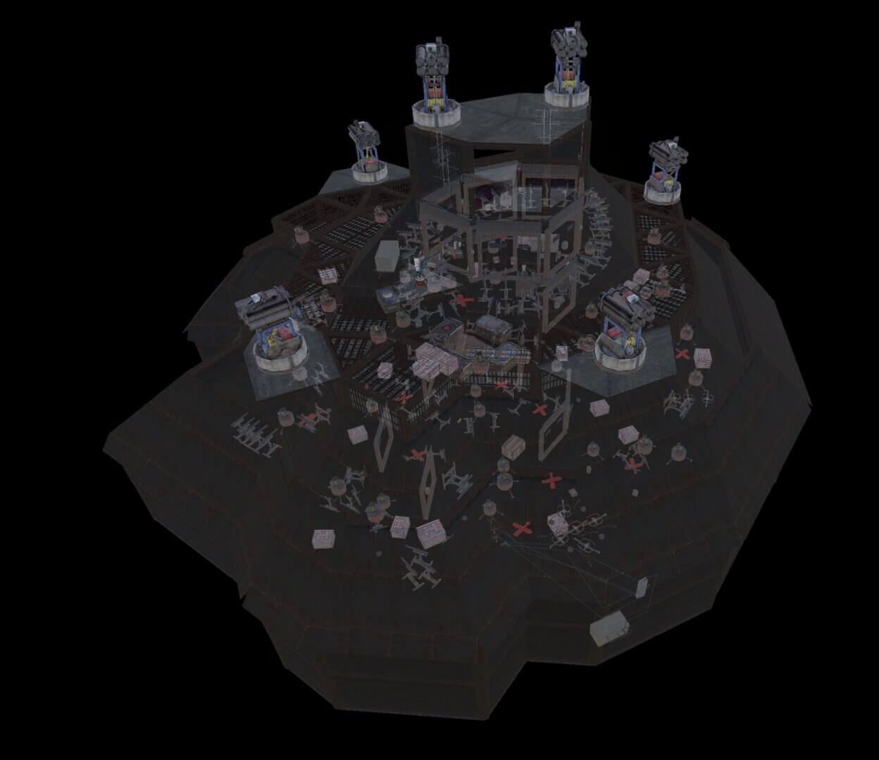 25 X Raidable Bases - Pack 1 - Rust