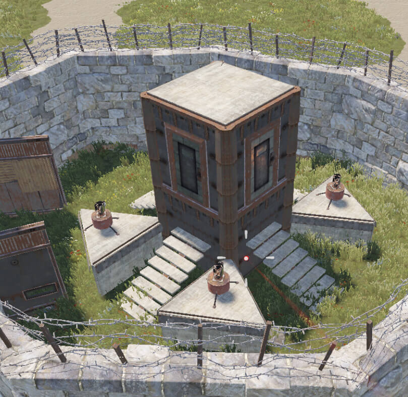 50+ Shelter Raid Bases Rust Raidable Bases