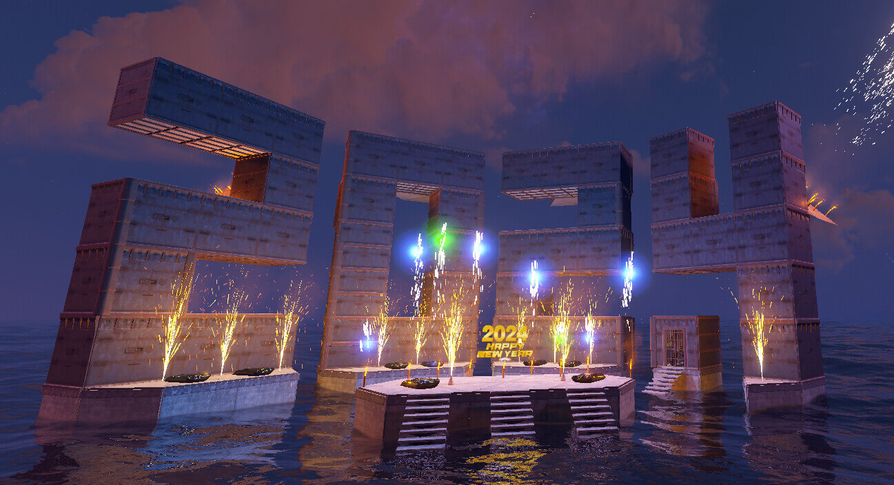 2023/2024 Raidable Base Rust Pack - Lone Design