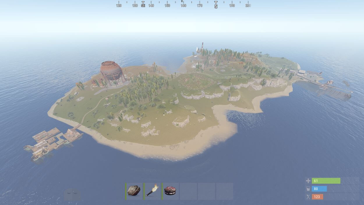 Heady Island - Small Map / One Grid 7.1 Rust