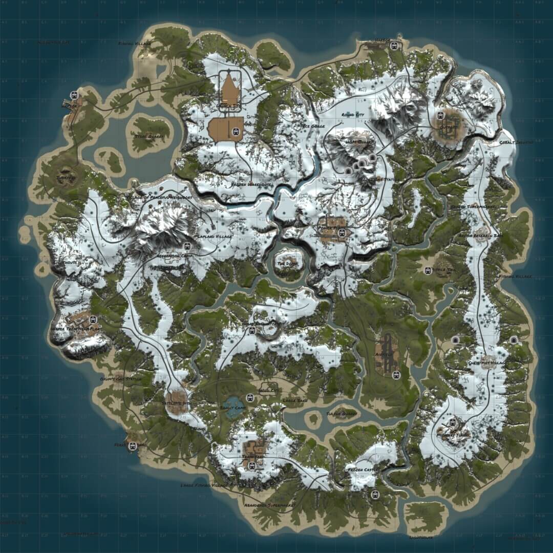 Frostland (World 2.0) Custom Rust Map - Lone Design