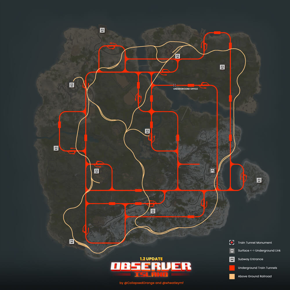 Observer Island - Official Custom Rust Map