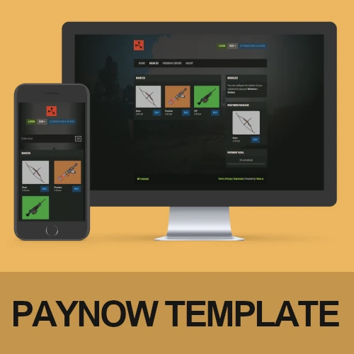 PayNow Template - Outpost Theme - Lone Design