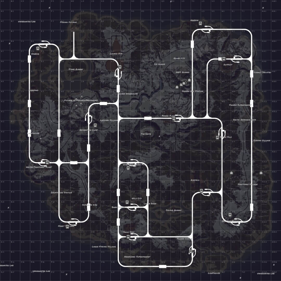 Frostland (World 2.0) Custom Rust Map - Lone Design