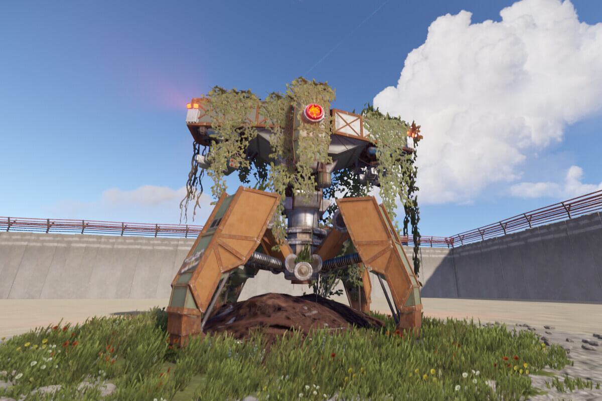 The Caretaker Custom Rust Prefab - Lone Design