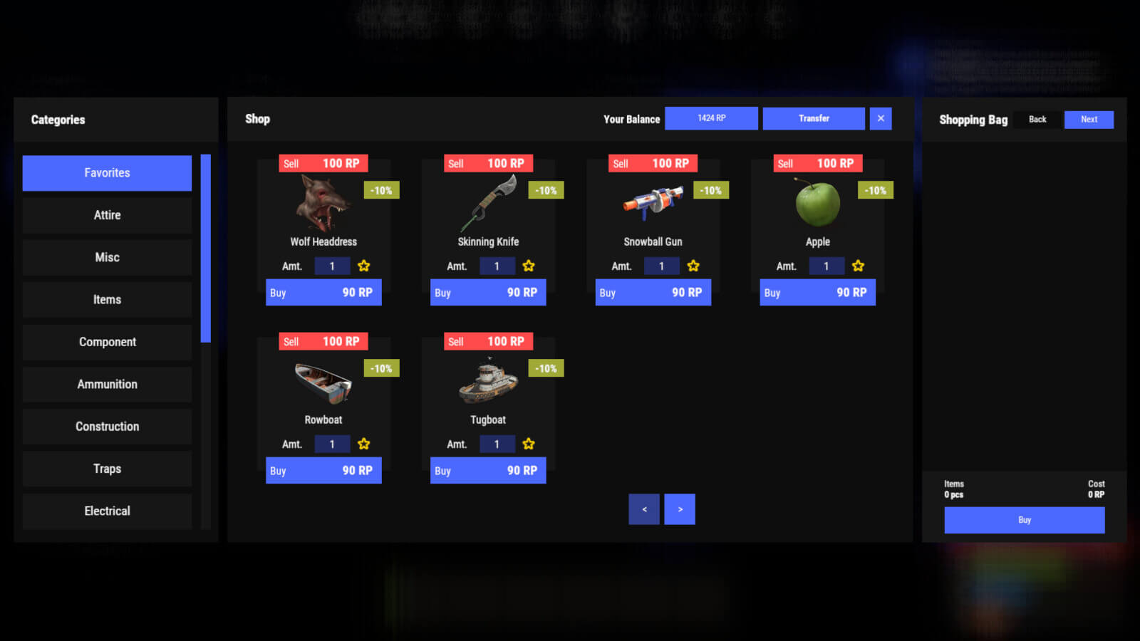 Shop Rust Plugin - Lone Design