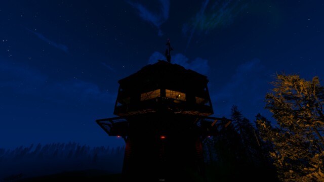 Heli Tower Container Rust - Lone Design