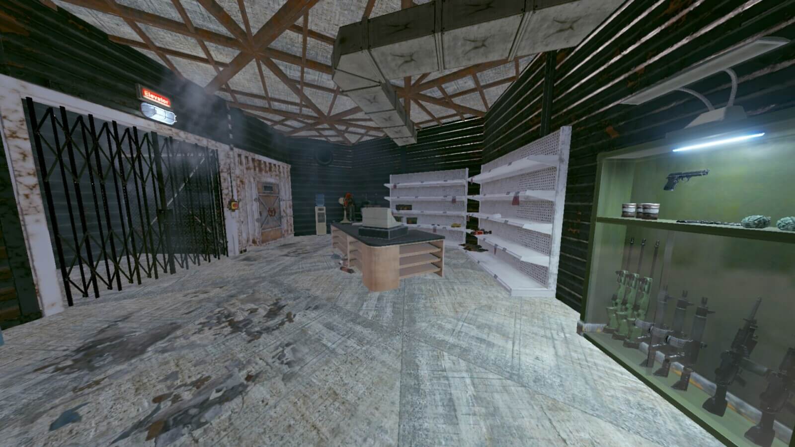 Heli Tower Container Rust - Lone Design