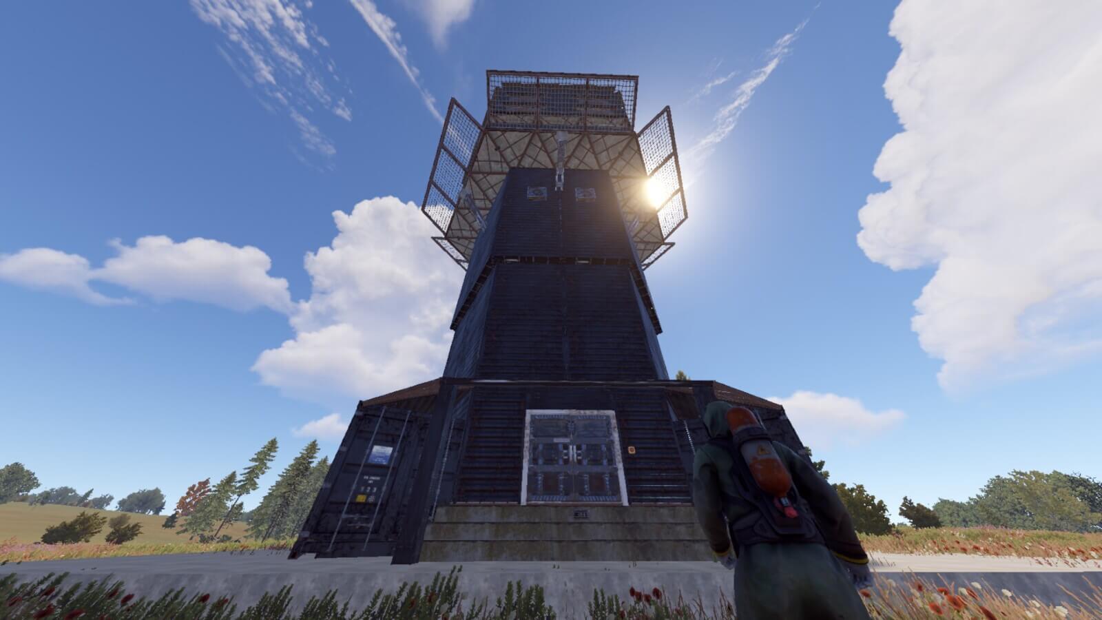 Heli Tower Container Rust - Lone Design