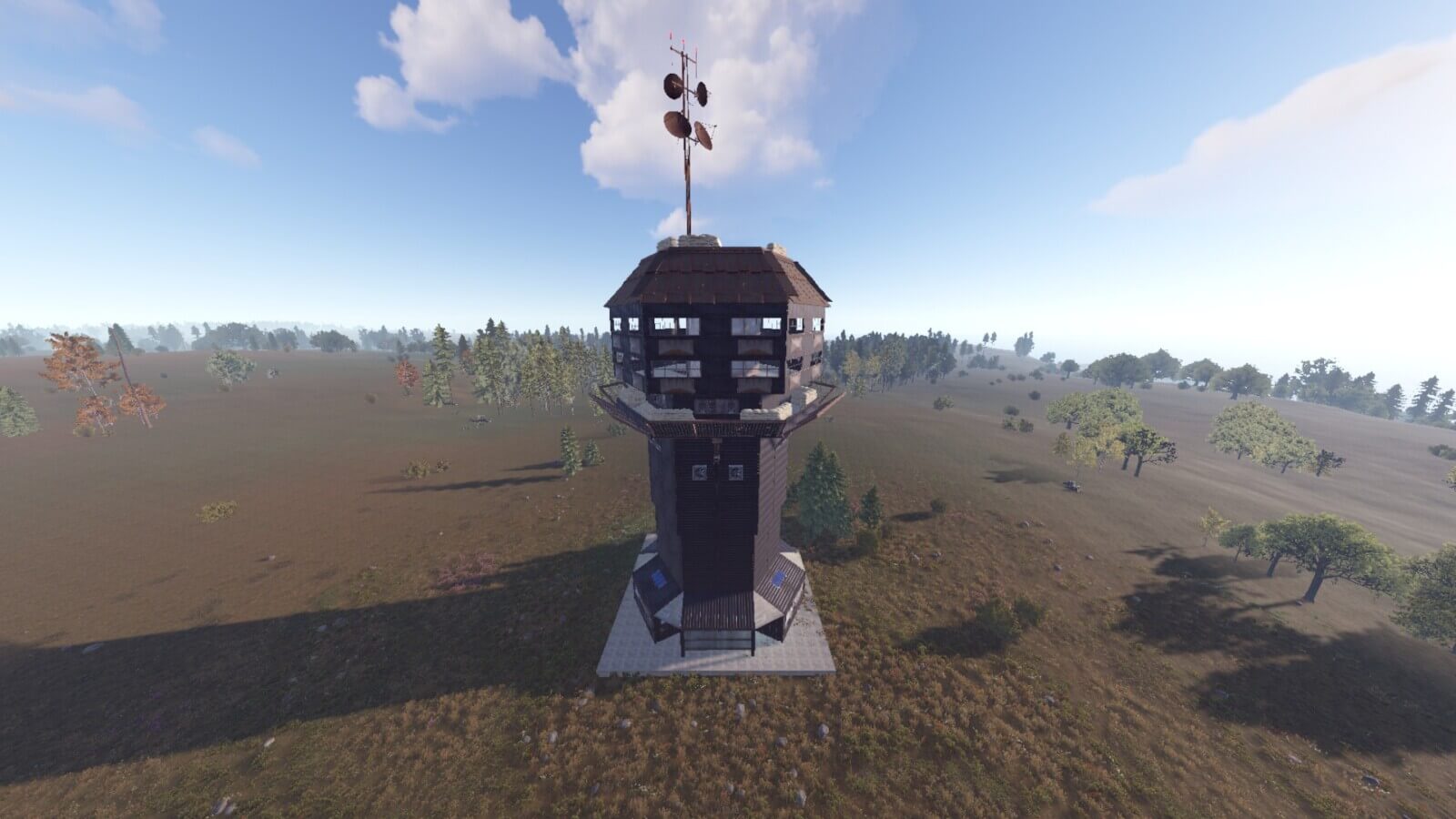 Heli Tower Container Rust - Lone Design