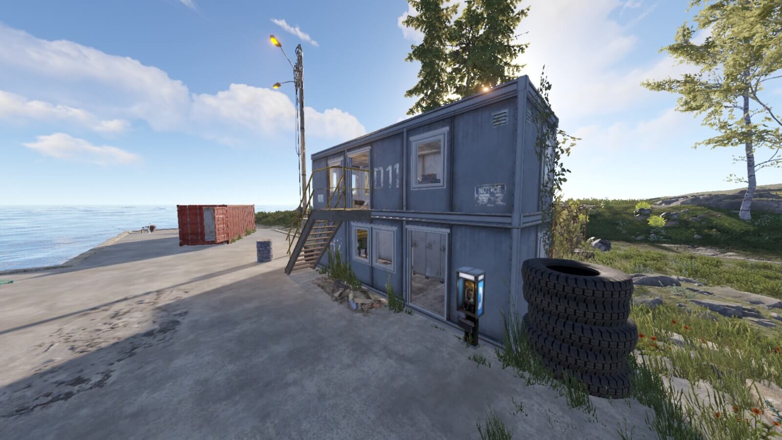 Island Raid Bases Rust - Lone Design