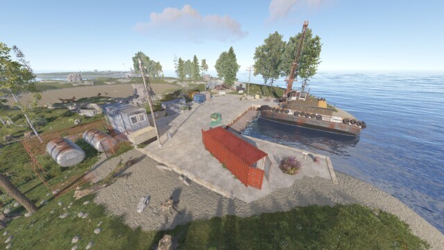 Island Raid Bases Rust - Lone Design