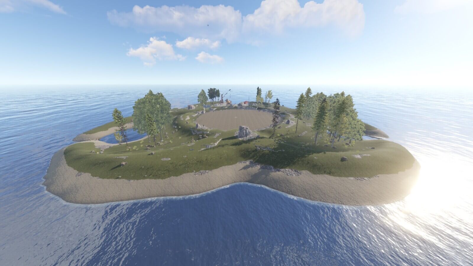 Island Raid Bases Rust - Lone Design