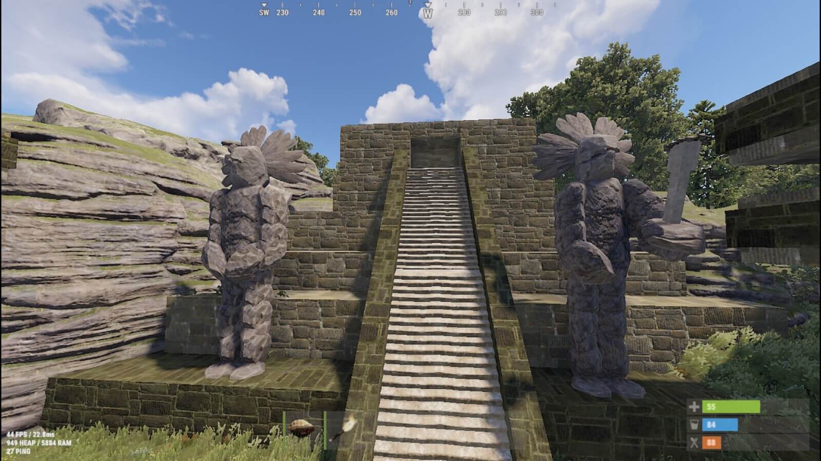 Rust Aztec Remake From CS2 - Lone Design
