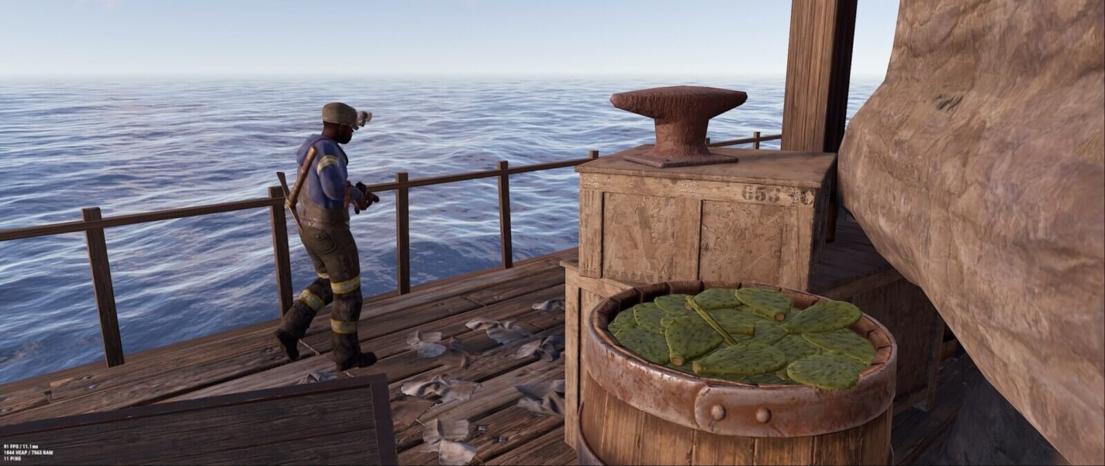 Medieval Ore Extraction Rigs Rust Prefab - Lone Design