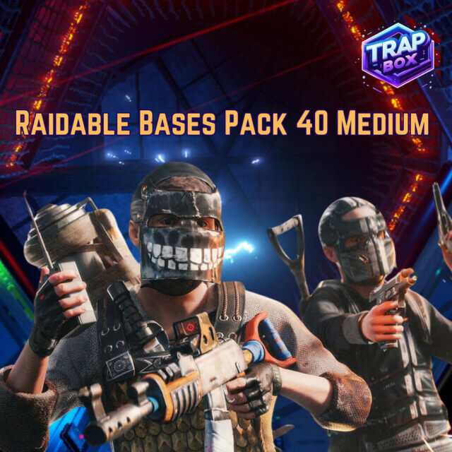 Raidable Bases Medium Pack - Lone Design
