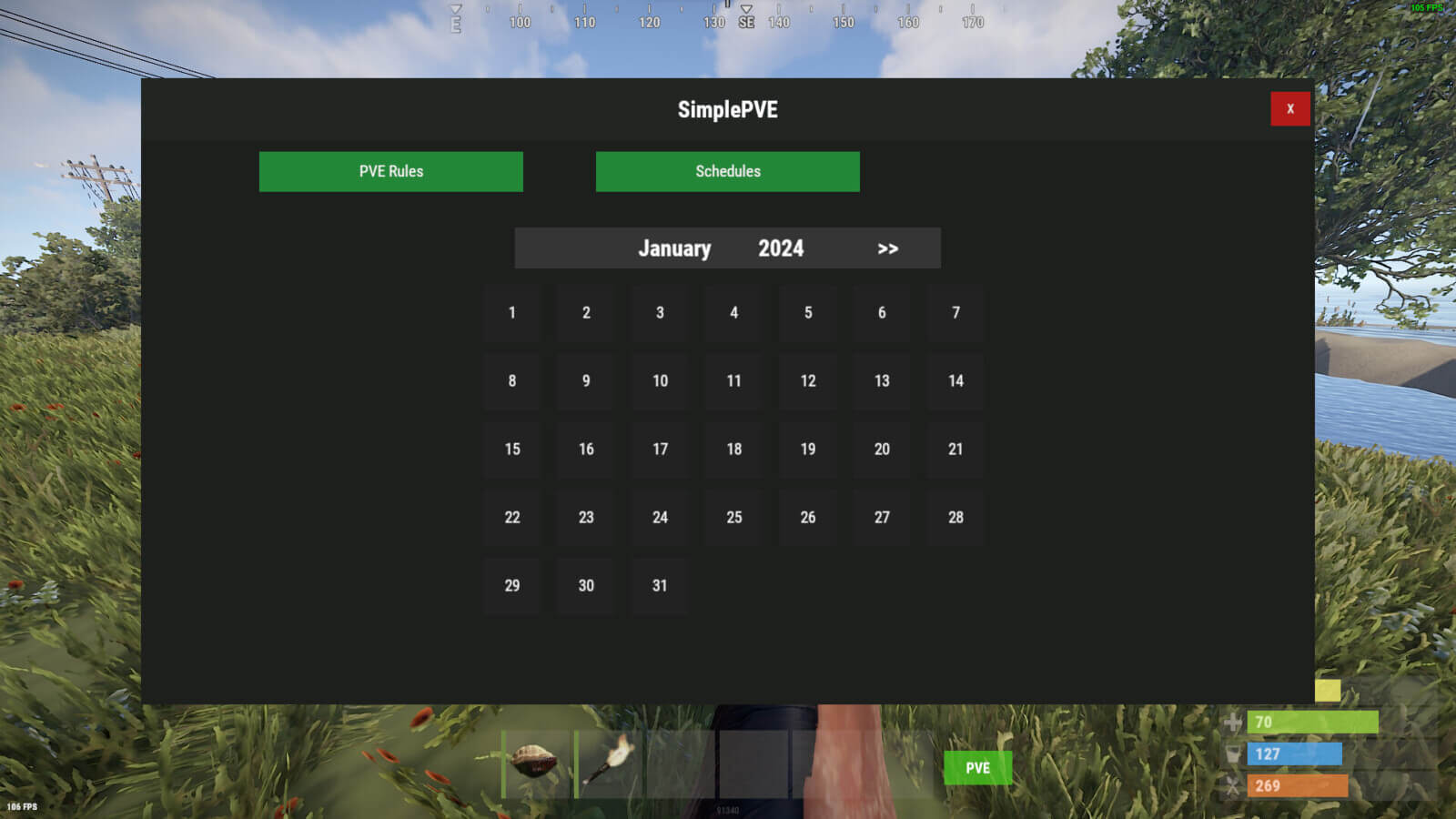 Simple PVE Rust Plugin - Lone Design