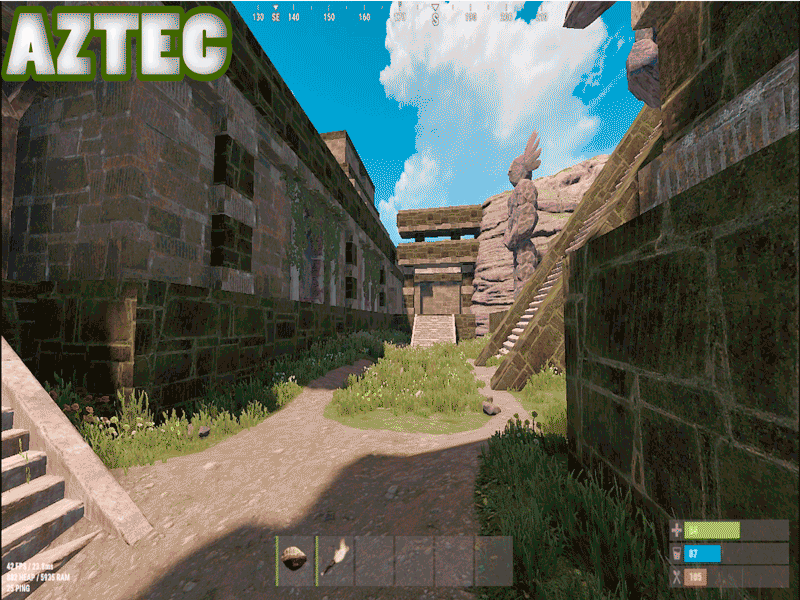 Rust Aztec Remake From CS2 - Lone Design