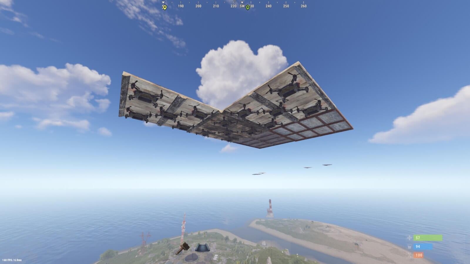 Sky Base Rust Plugin - Lone Design
