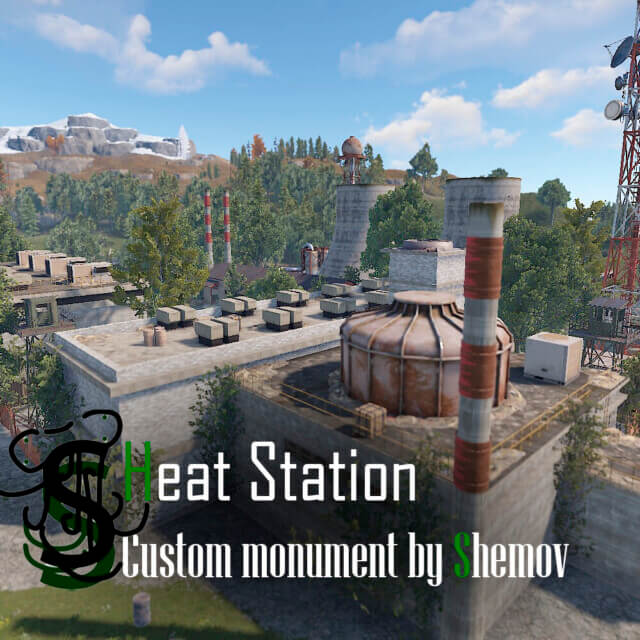 Heat Station Rust Monument - Lone Design