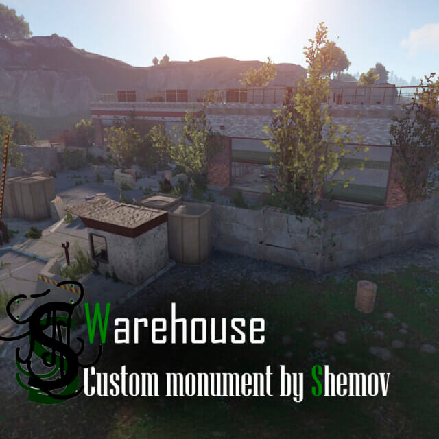 Warehouse 9 Rust Monument - Lone Design