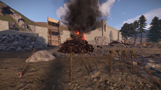 Litum Stronghold Castle [World 2.0] Rust Prefab - Lone Design