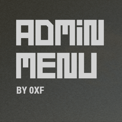 Admin Menu Rust Plugin - By 0xf - Lone.Design