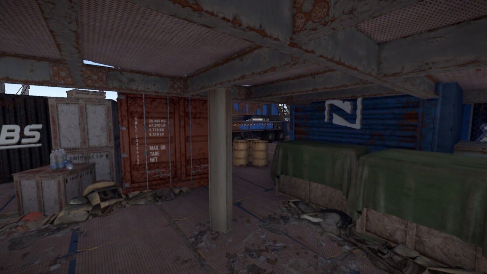 Oil Rig 3 - A Custom Rust Oilrig Monument - Lone Design