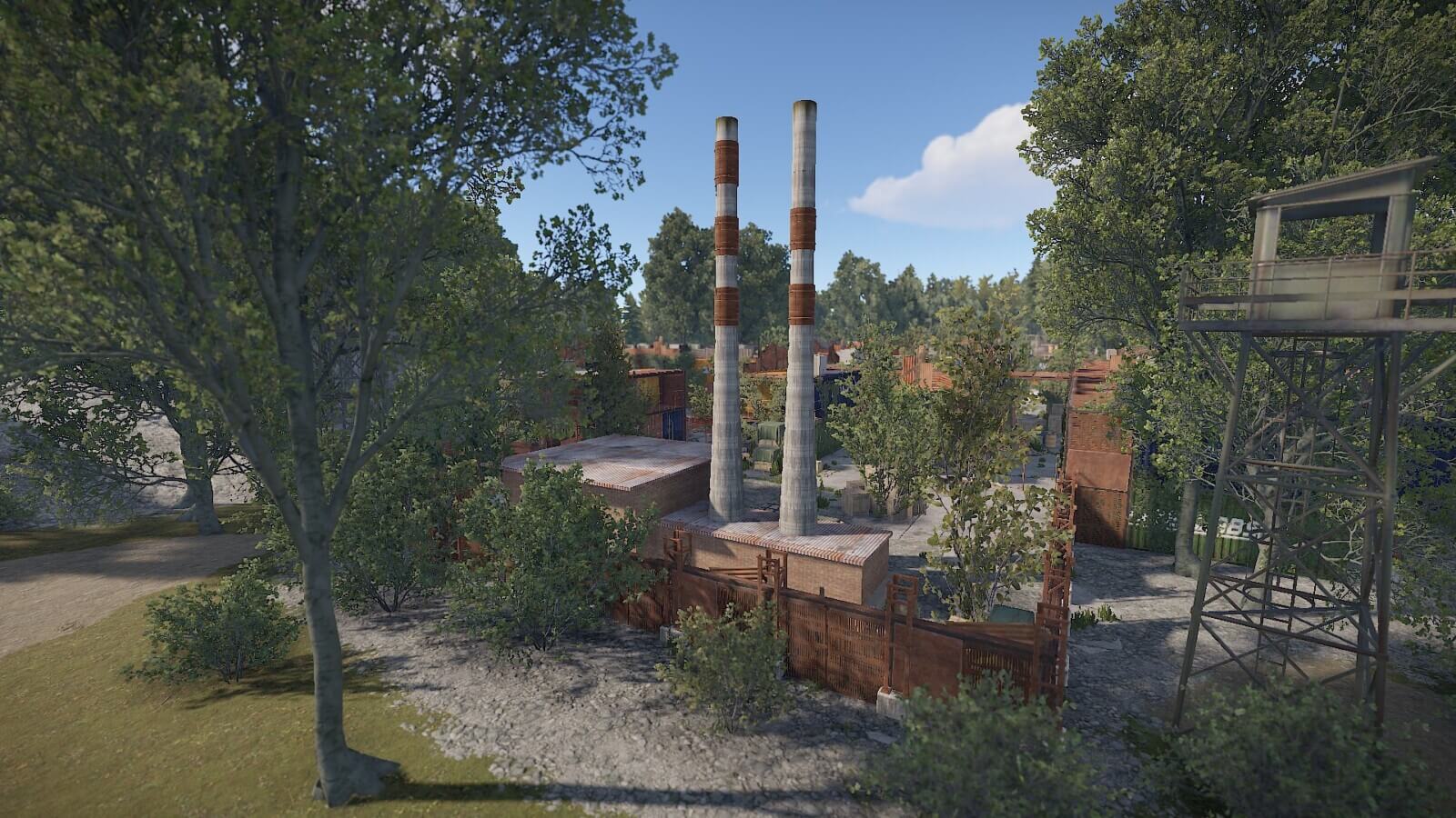 Containers Park Custom Rust Monument - Lone Design