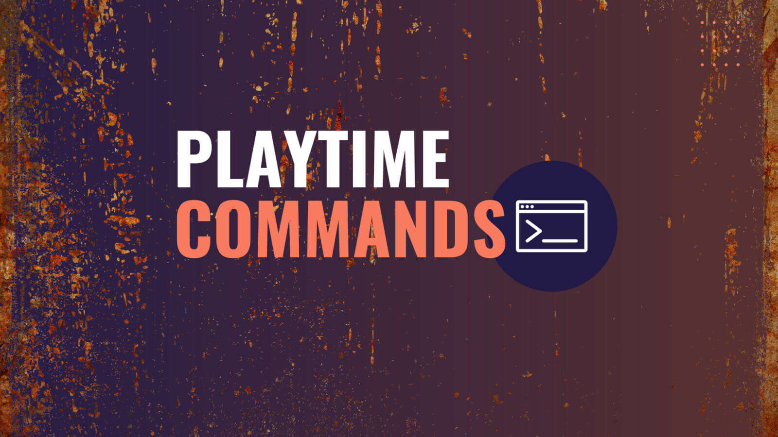 Playtime Commands Rust Plugin - Lone Design