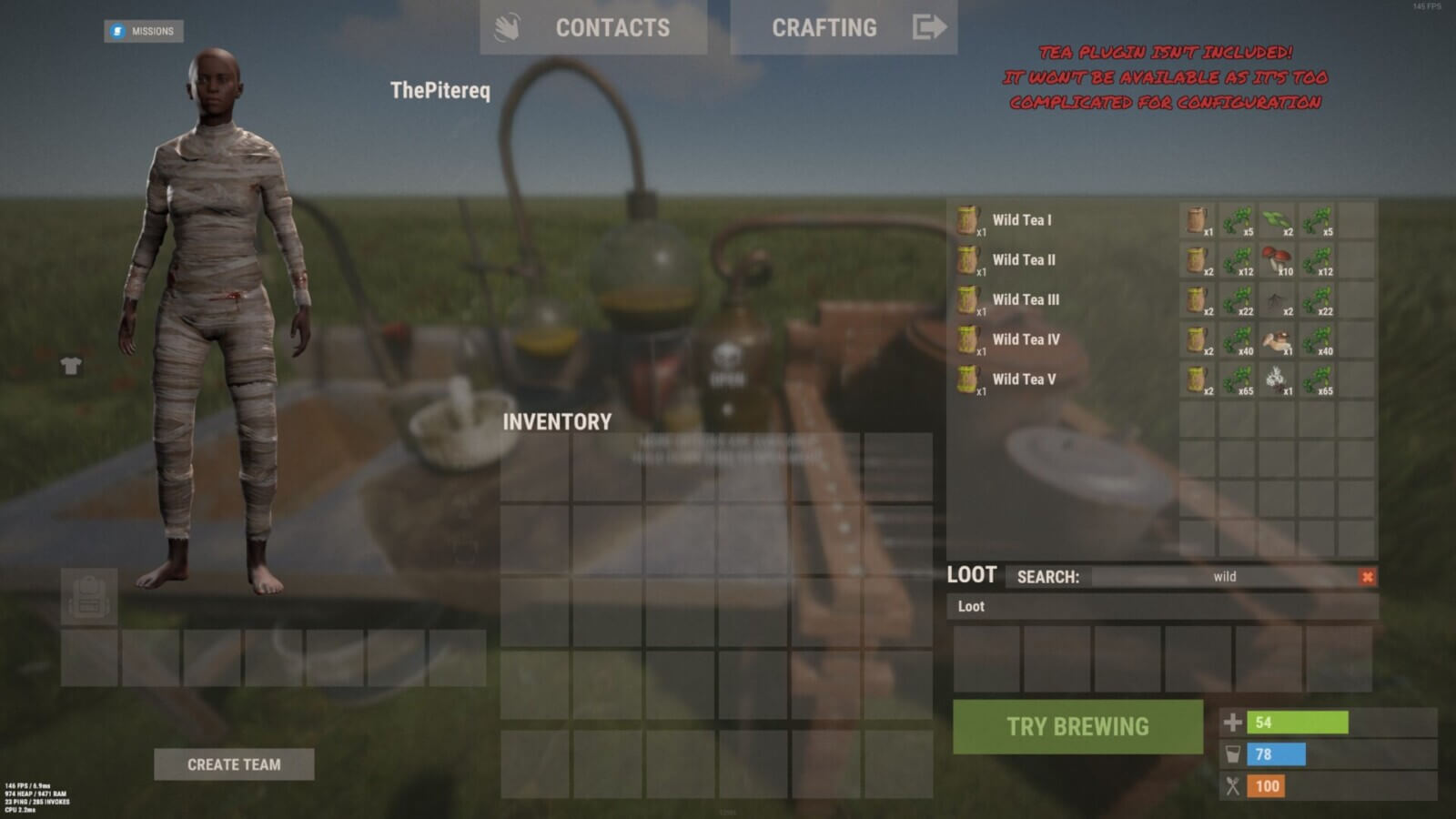 Custom Mixing Rust Plugin - Lone Design