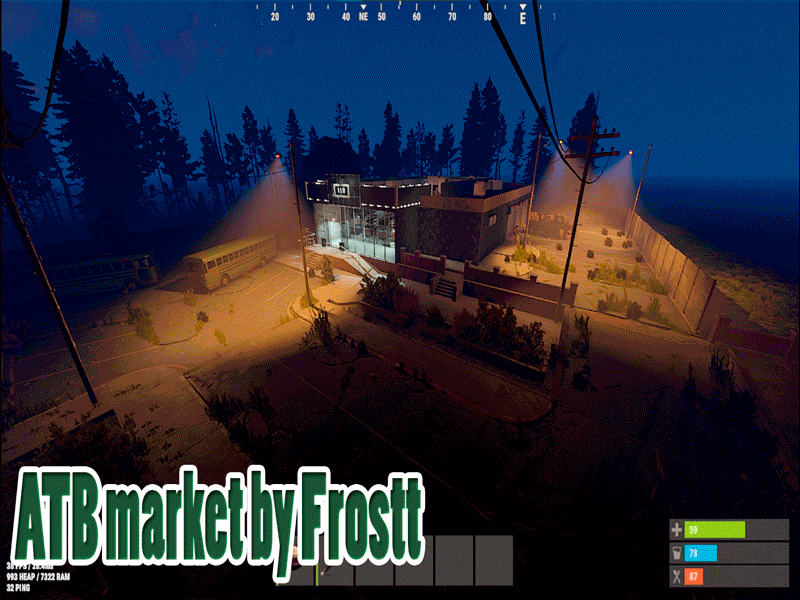 Modern Market ATB Rust Monument - Lone Design