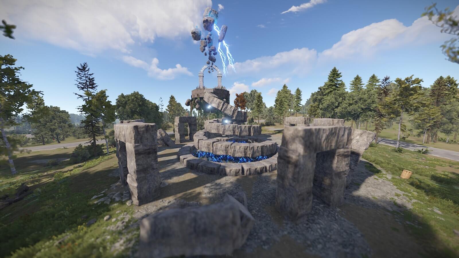 Litum Thunder Arch Custom Rust Prefab - Lone Design