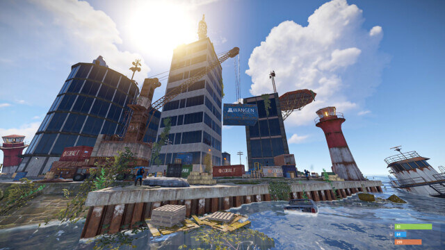 Sea City Rust Ocean Monument - Lone Design