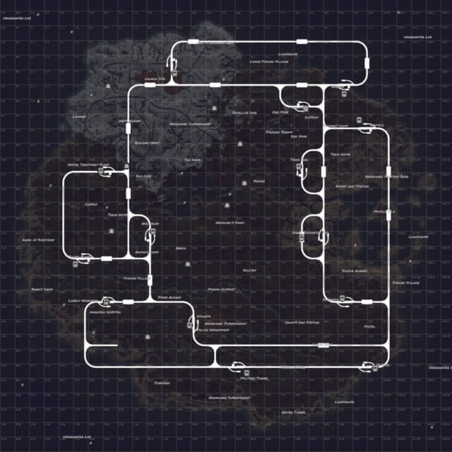 Atlanta: The Walking Dead (Jungle Update) Custom Rust Map