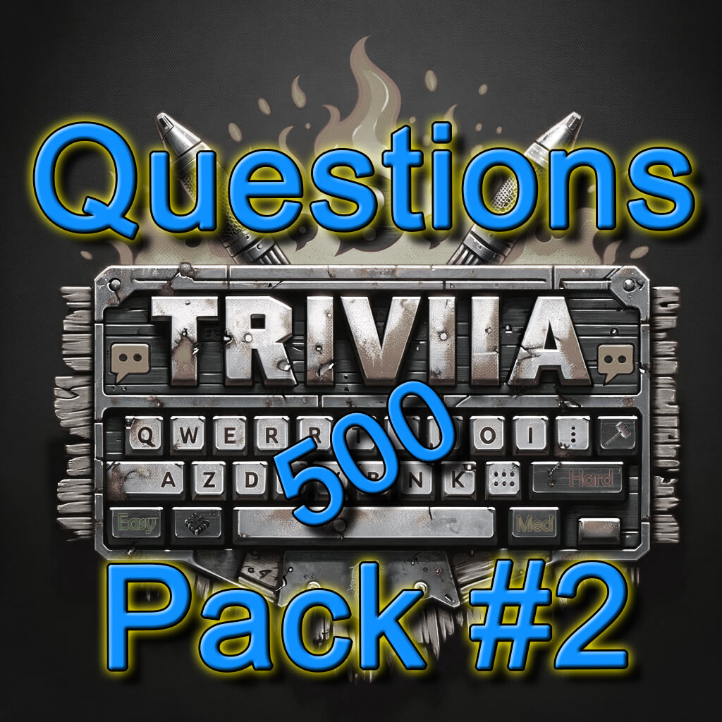 Trivia Question Pack - 2 - Lone Design