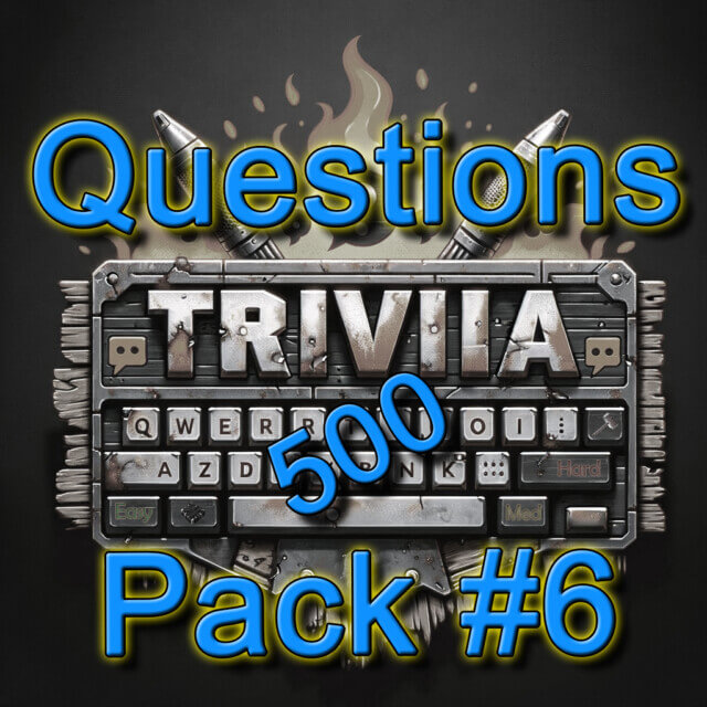 Trivia Question Pack - 6 - Lone Design