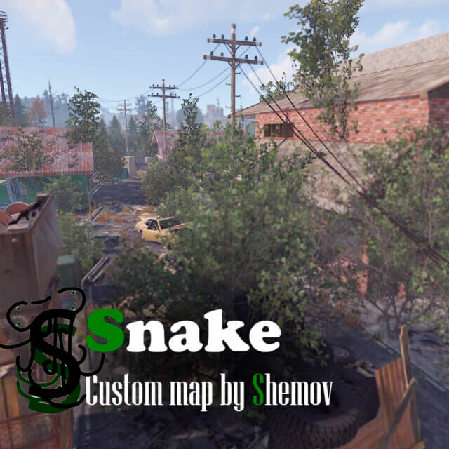 Snake Island Custom Rust Map - Lone Design