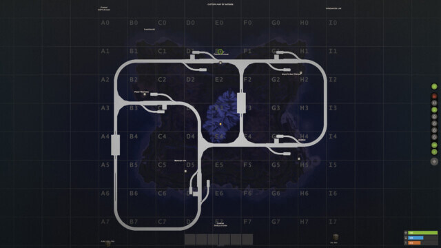 Unknown Peaks: ONE GRiD Map - Lone Design