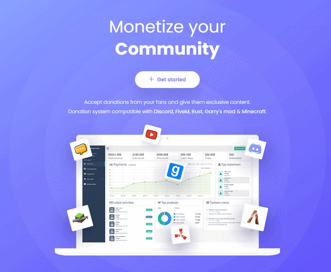 Donation And Payment Store - Lone Design