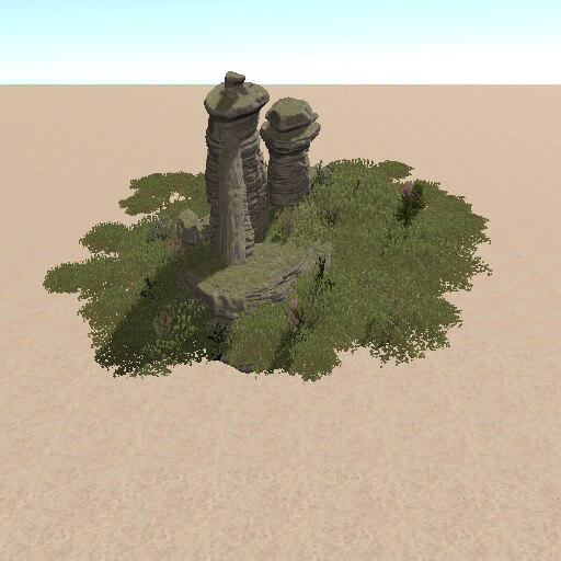 Jungle Rock Formations - Lone Design