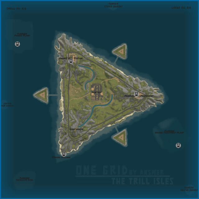Trill Isles: ONE GRiD Map - Lone Design