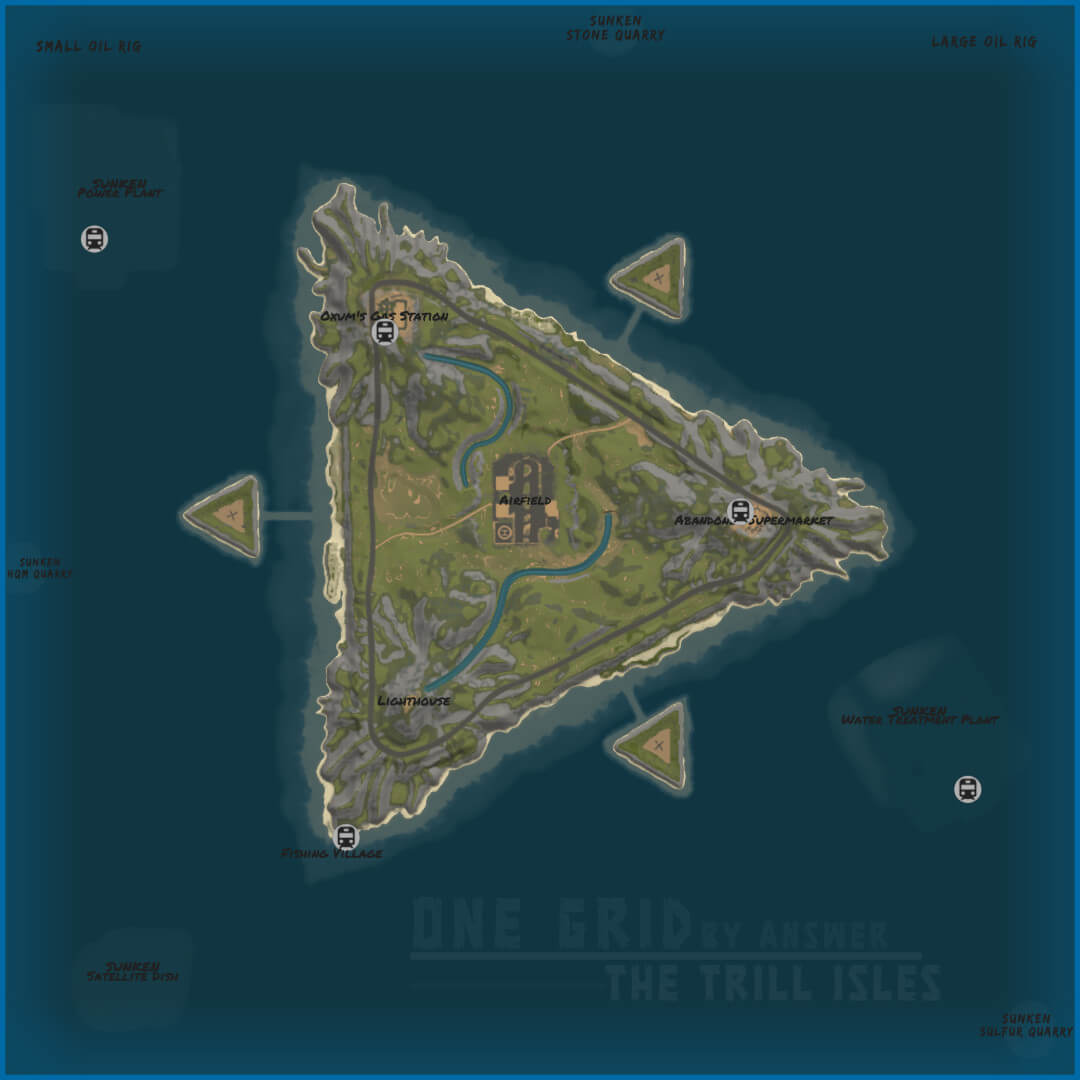 Trill Isles: ONE GRiD Map - Lone Design